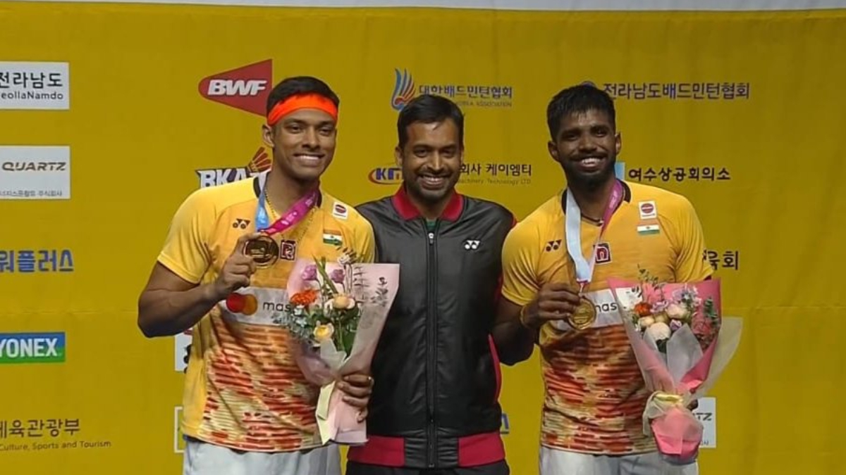 Korea Open 2023: Satwiksairaj Rankireddy, Chirag Shetty Clinch Men's Doubles Title