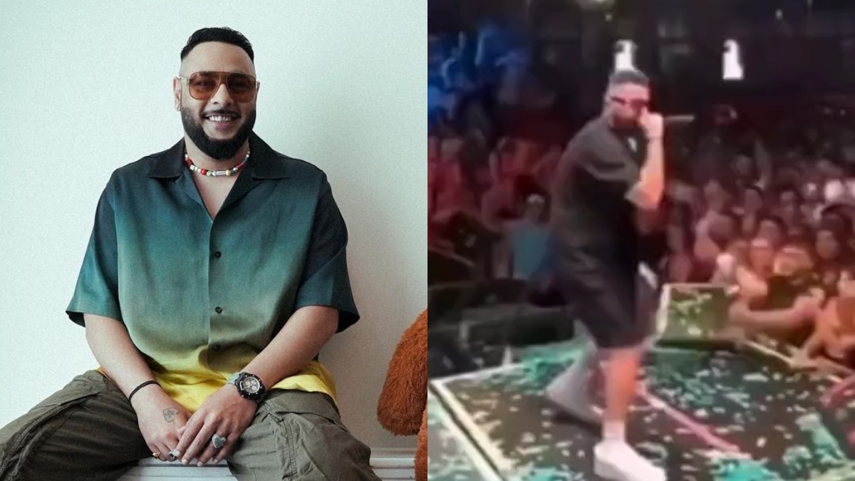 Badshah Breaks Silence On Falling Off Stage During A Gig After Video ...