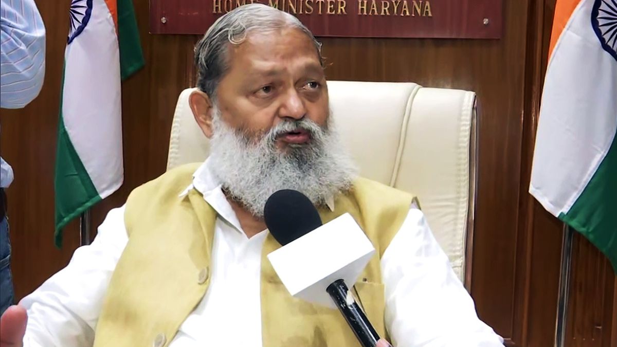 Haryana Minister Anil Vij Hits Back At AAP Over Delhi Floods, Says 'We ...