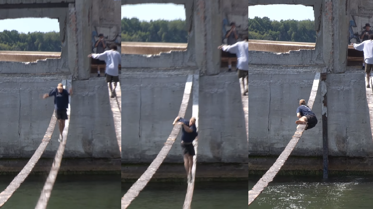 Not Every 'Parkour' Is Michael Scott's Stunt On Office Sofa; This Viral ...