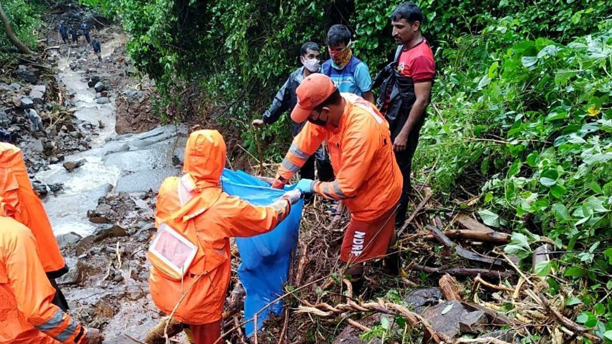 Maharashtra: Four Dead, Three Injured In Landslide In Raigad; Rescue Ops On