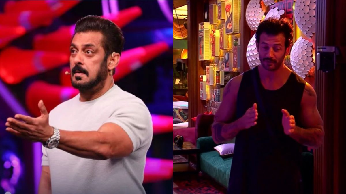 Bigg Boss Ott 2 Salman Khan Schools Jad Hadid Over Showing Butt To