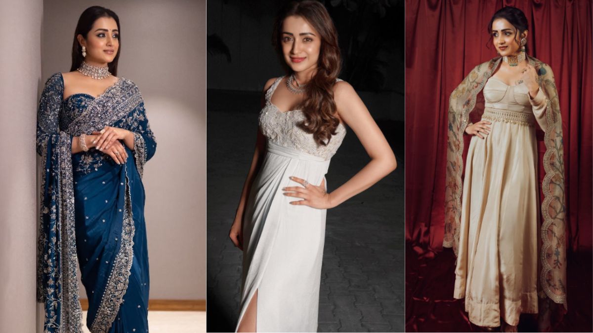 Trisha Krishnan's Wardrobe Is A Perfect Blend Of Chic And Glamourous ...