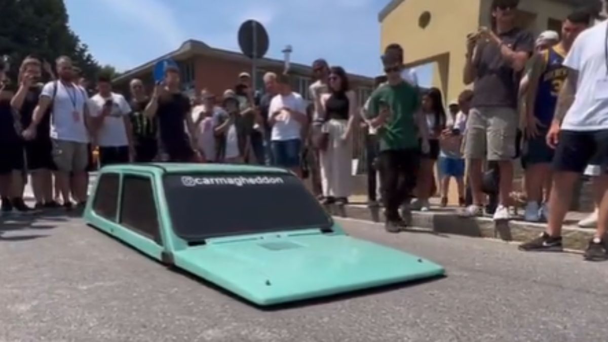 Video Of 'World's Lowest Car' With No Tyres Baffles Internet; Netizens ...