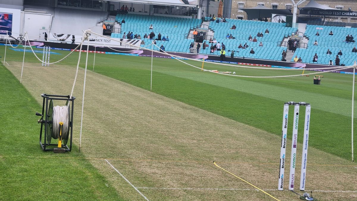 WTC Final 2023: Take A First Look At Oval's Day 1 Pitch For IND vs AUS ...