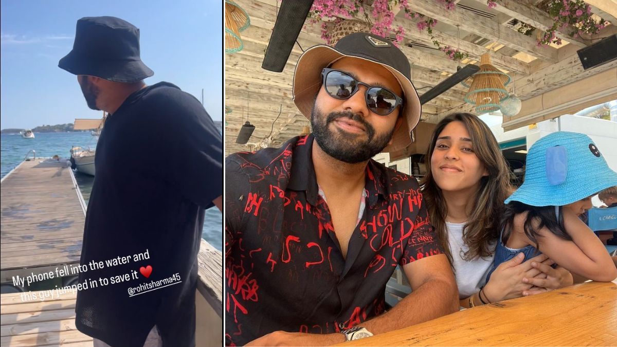 Rohit Sharma's Heartwarming Gesture For Wife Ritika As Indian Skipper ...