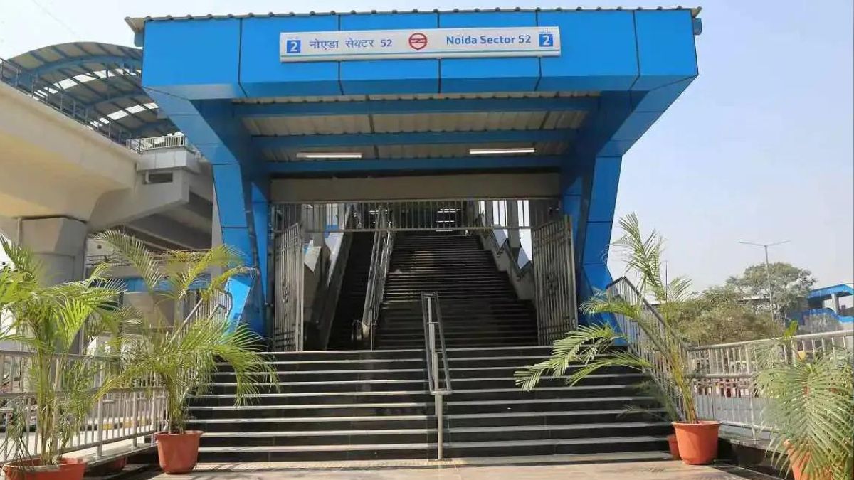 Man Dies After Jumping In Front Of Train At Noida Sector 52 Metro ...