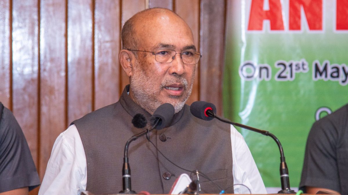 Biren Singh Says 'Won't Resign' As Manipur CM After Torn Copy Of ...