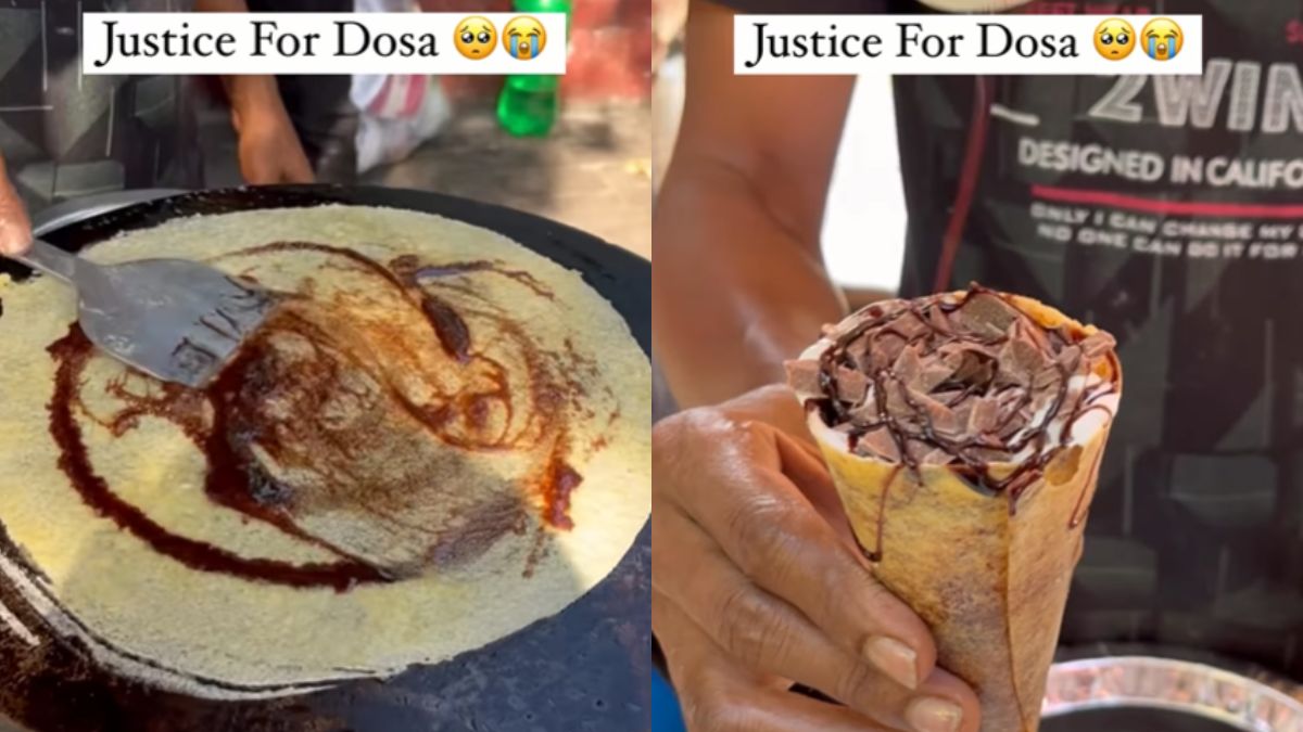 Full-Fledged Murder: Chocolate Ice-Cream In 'Dosa Cone' Irks Netizens ...