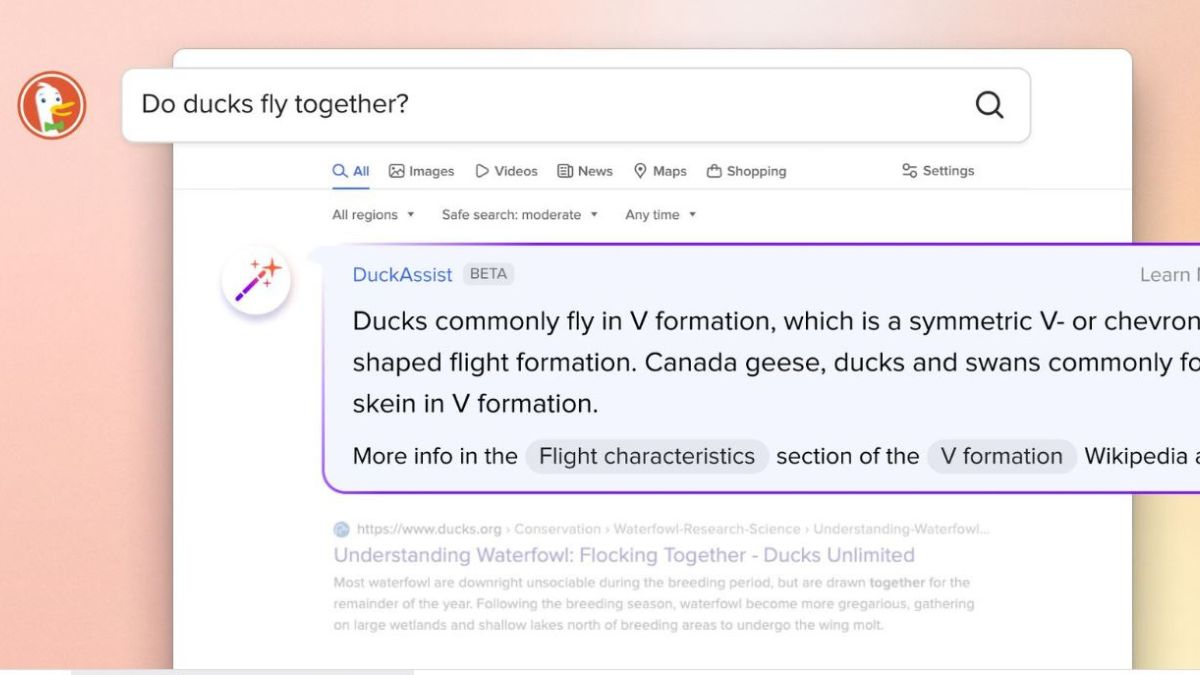 DuckDuckGo Introduces AI-Powered Tool To Help Users Get Their Queries Answered; Details
