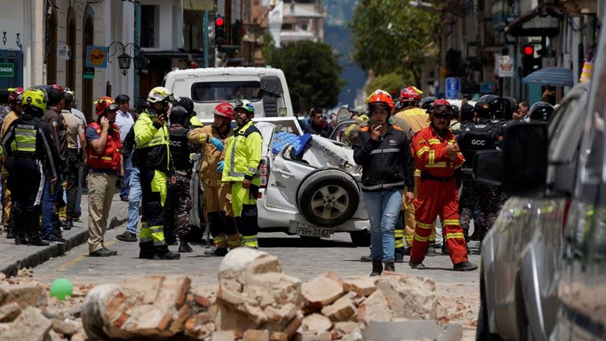Earthquake Of Magnitude 6.8 Shakes Ecuador; 14 Dead, 380 Injured