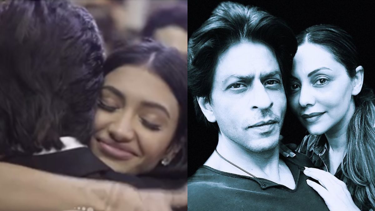 Shah Rukh Khan, Gauri Khan Hug Emotional Alanna Panday On Her Wedding ... Shah Rukh Khan, Gauri Khan Hug Emotional Alanna Panday On Her Wedding ...