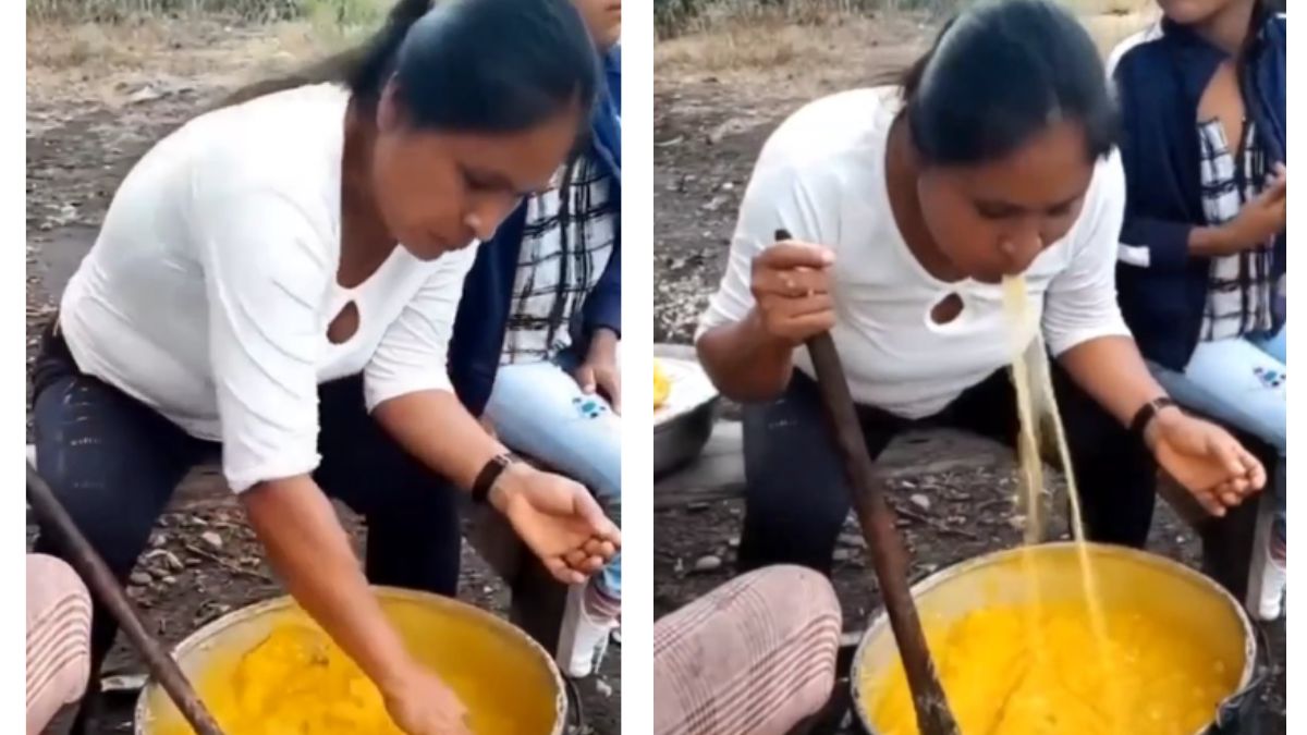 Viral: Video Of Woman Spits Into Drinks While Brewing; Internet Is ...