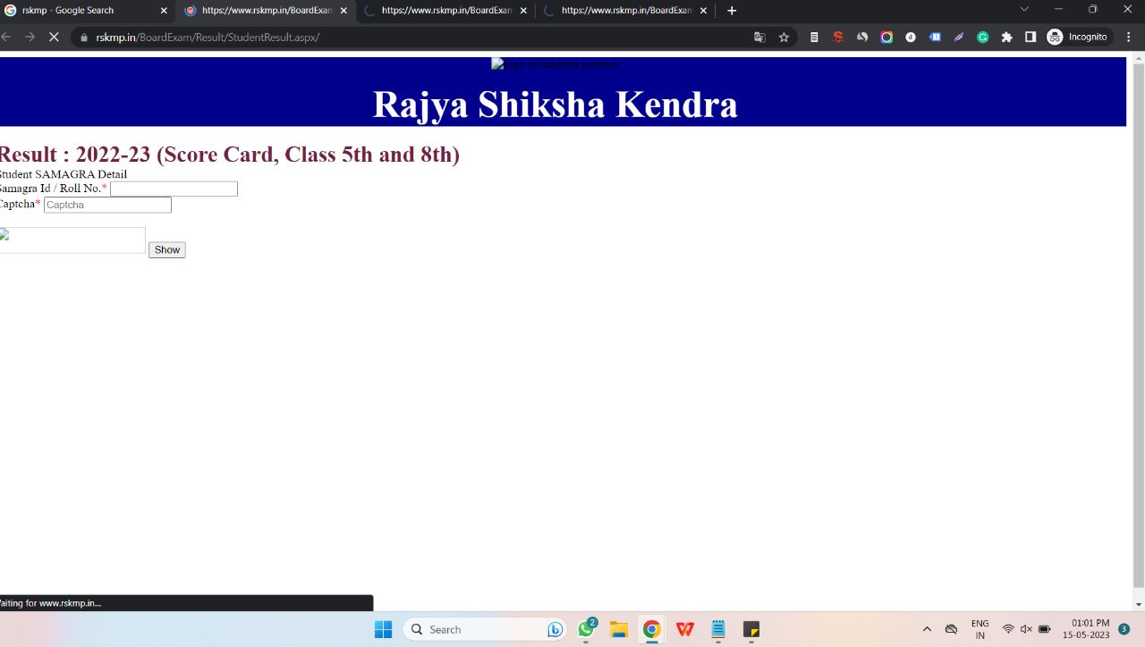 MP Board 5th, 8th Result 2023: RSKMP MPBSE Class 5th Pass Students 82. ...