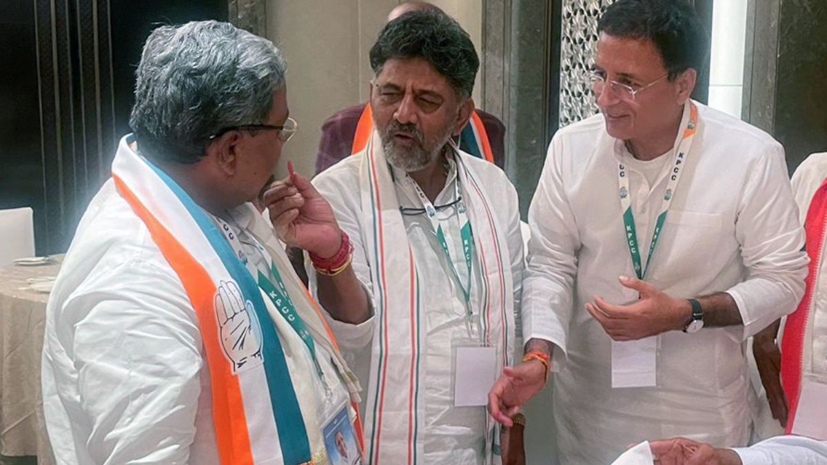 'In Larger Interest Of Party': DK Shivakumar After Congress Names Siddaramaiah New Karnataka CM