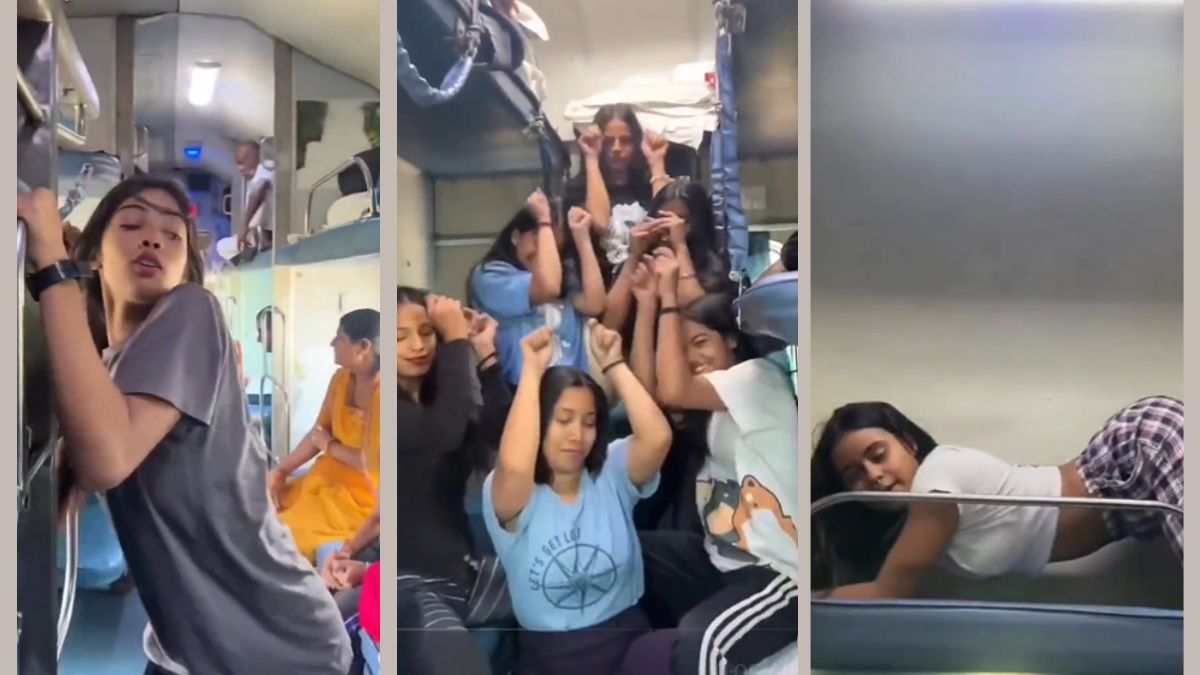 Video Of Girls Dancing Inside Train Is What Internet Is Obsessed About ...