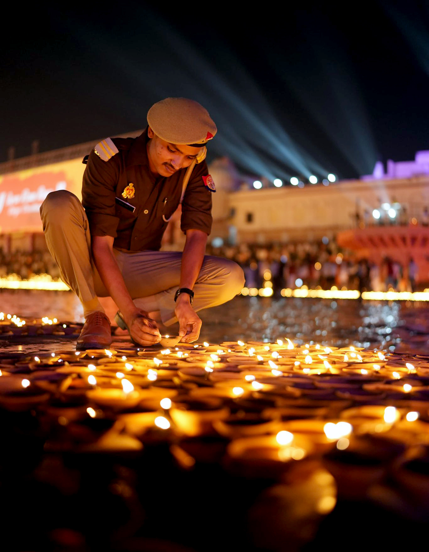 Photos | Ayodhya Celebrates Seventh 'Deepotsav', 22 Lakh Diyas Light Up ...