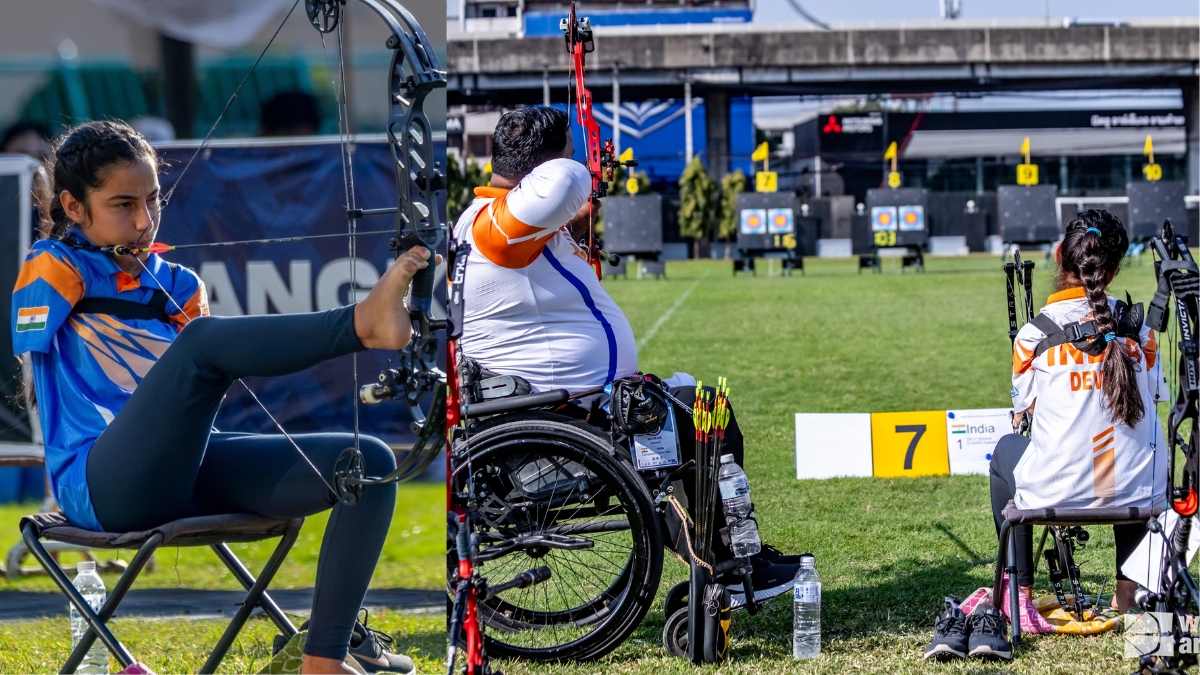 Para Asian Archery Championship 2023 Jandks Sheetal Devi Carries On Her Golden Run Rakesh Kumar