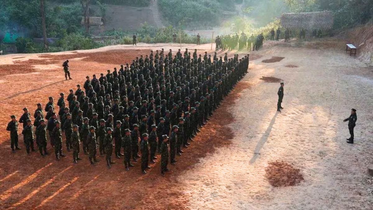 29 More Myanmarese Soldiers Flee To Mizoram Amid Conflict; To Be Sent Back