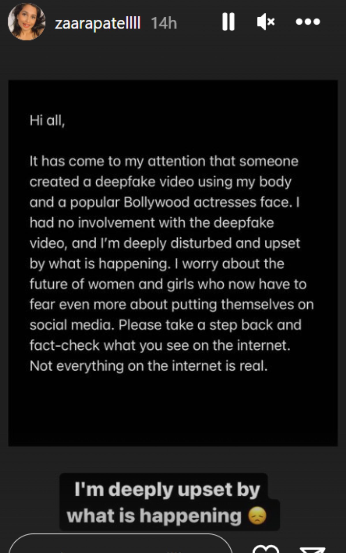 Rashmika Mandanna Viral Video Row: Zara Patel Breaks Silence On The ...