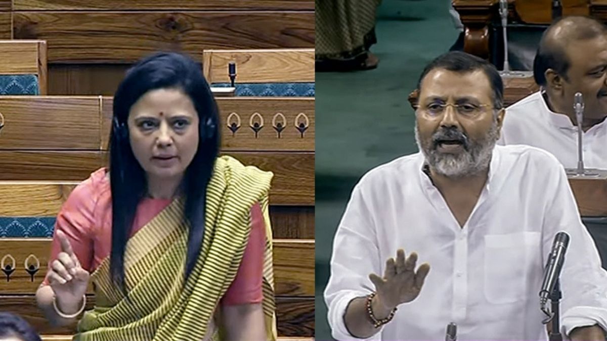 ‘Mahua Chor Hai Ki Nahi’: Nishikant Dubey Appears Before Ethics Committee In Cash-For-Query Case