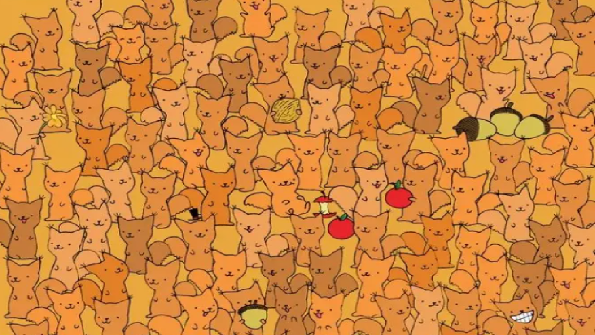 Optical Illusion: Spot The Mischievous Mouse Among Squirrels In Under ...