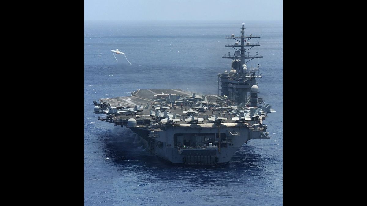 Israel Palestine War Us Sends Second Aircraft Carrier To Eastern