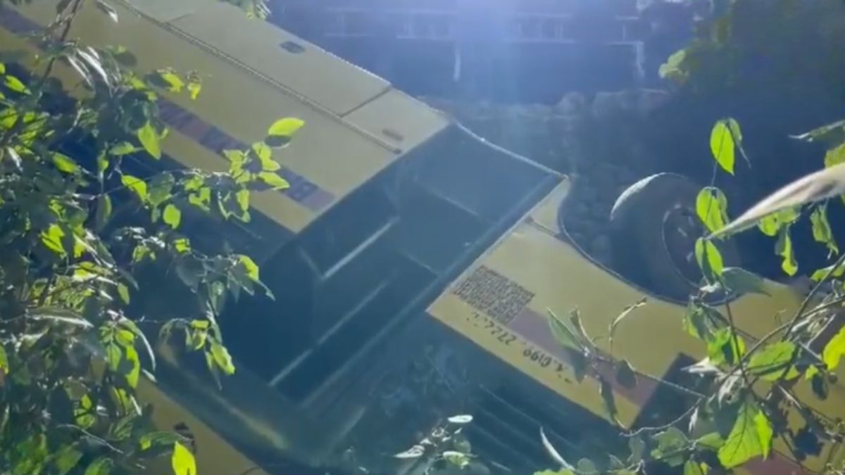 J-K: Seven Students Suffer Injuries After School Bus Skids Off Road ...