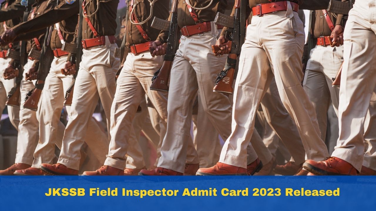JKSSB Field Inspector Admit Card 2023 Released At jkssb.nic.in; Here's ...