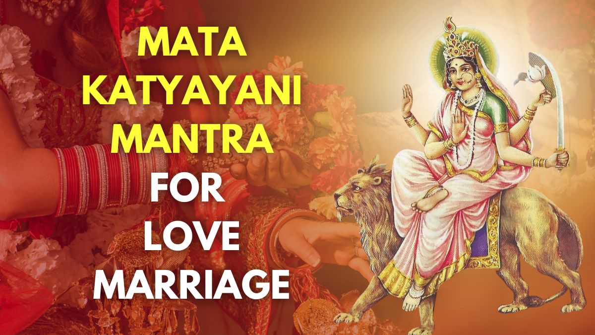 Navratri 2023 Day 6: Mata Katyayani Gives Blessings For Love Marriage ...