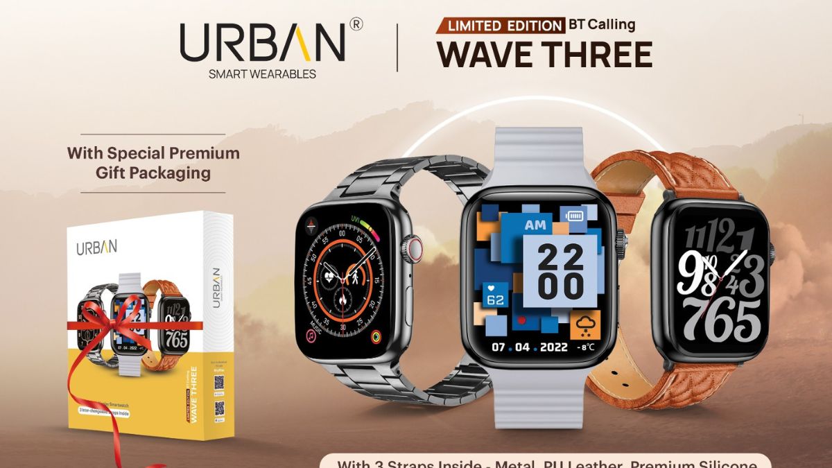 Urban Introduces Wave Three And Nova Smartwatches; Check Price ...