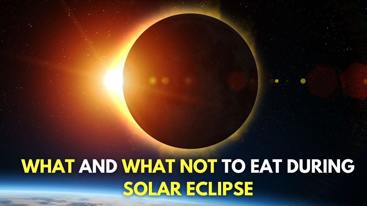 Surya Grahan 2023: What To Eat And What Not To Eat During Solar Eclipse