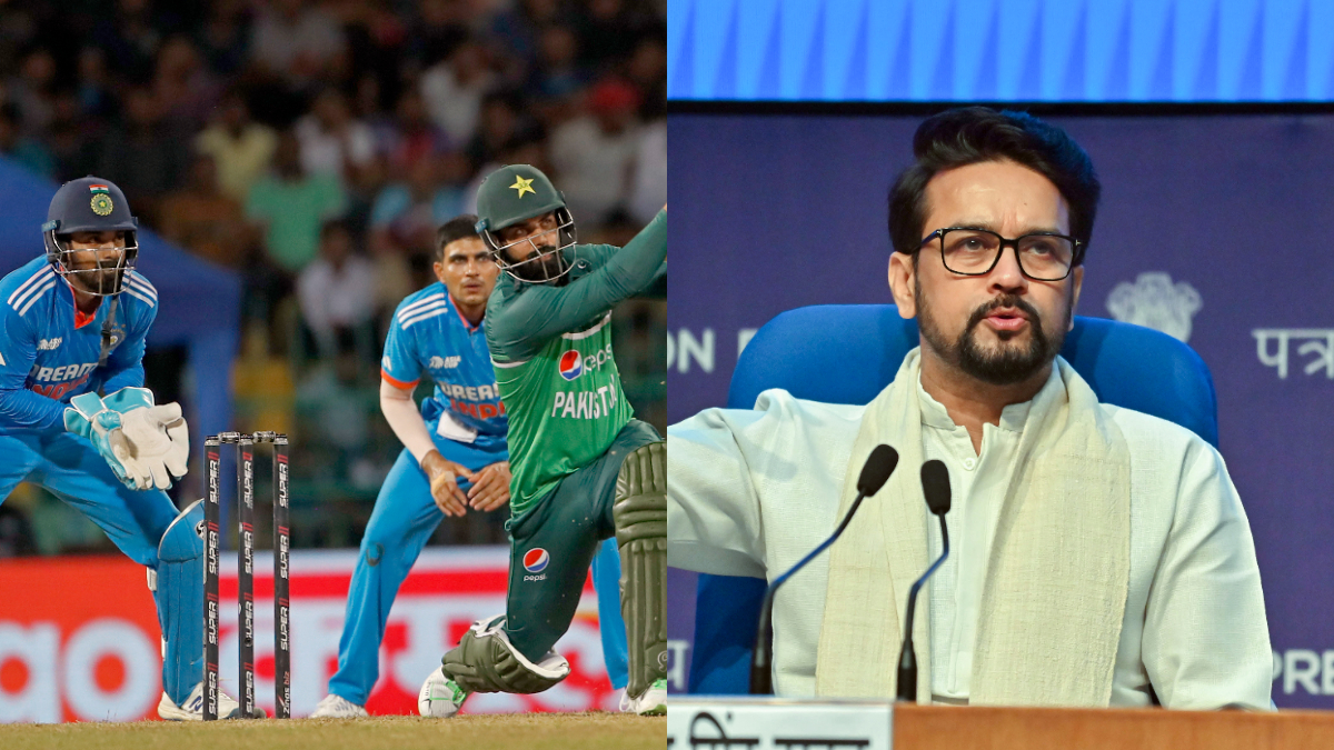 Union Sports Minister Anurag Thakur On Bilateral Cricket Series Against ...