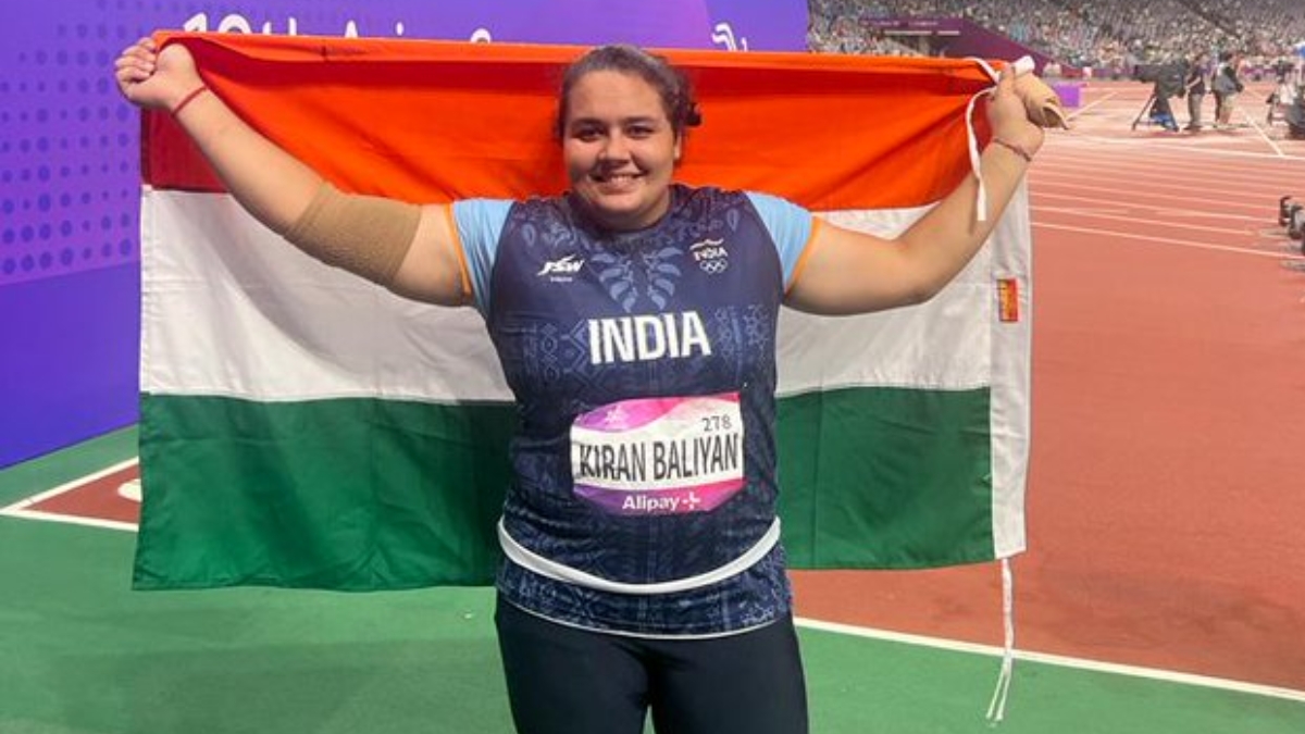 Asian Games 2023: Kiran Baliyan Wins Bronze In Women's Shot Put, India ...