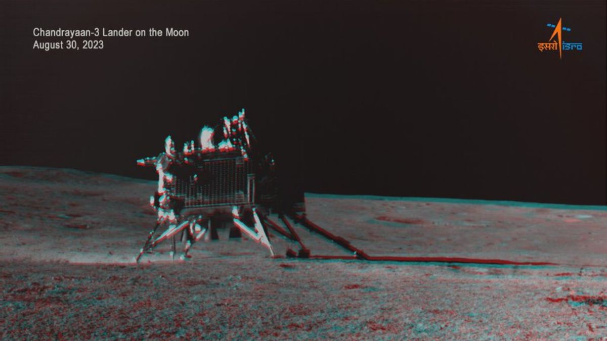 Chandrayaan-3: ISRO Releases Anaglyph Of 'Vikram' On Moon; Here's How ... Chandrayaan-3: ISRO Releases Anaglyph Of 'Vikram' On Moon; Here's How ...