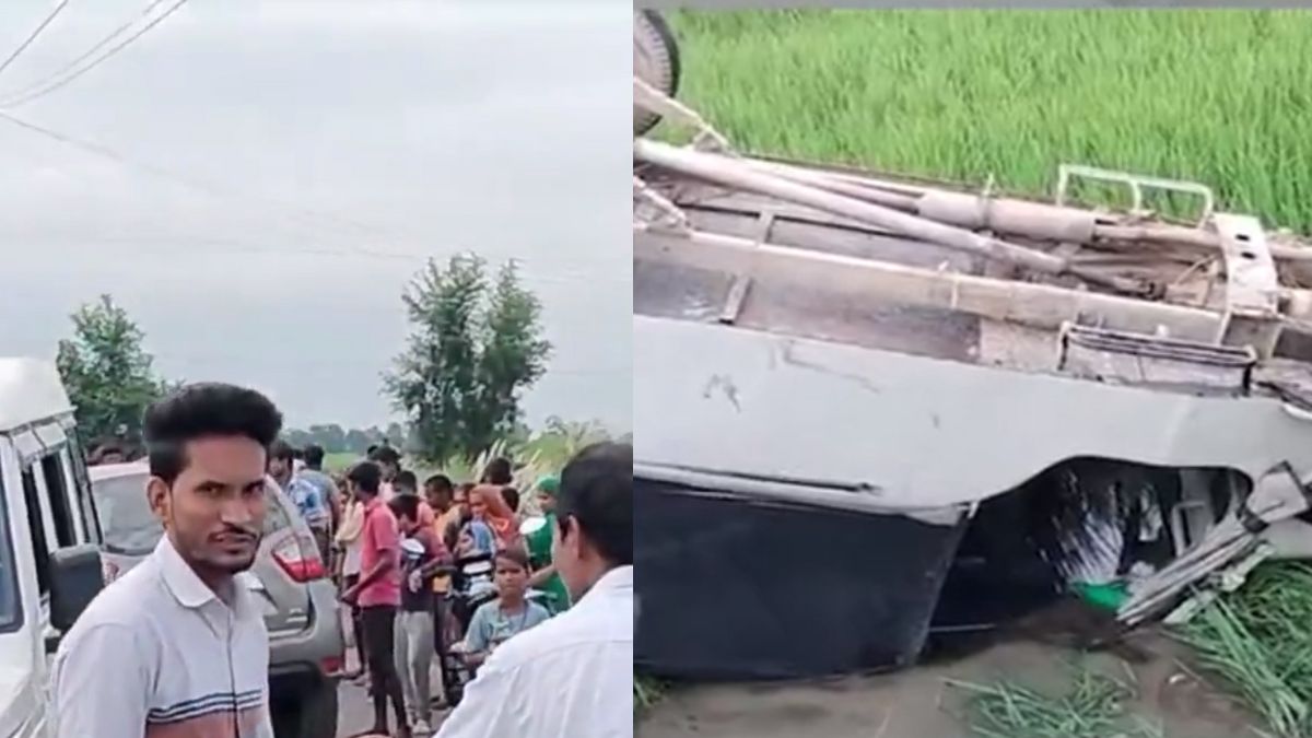 Bihar News: Eleven Students Injured After School Van Overturns In ...
