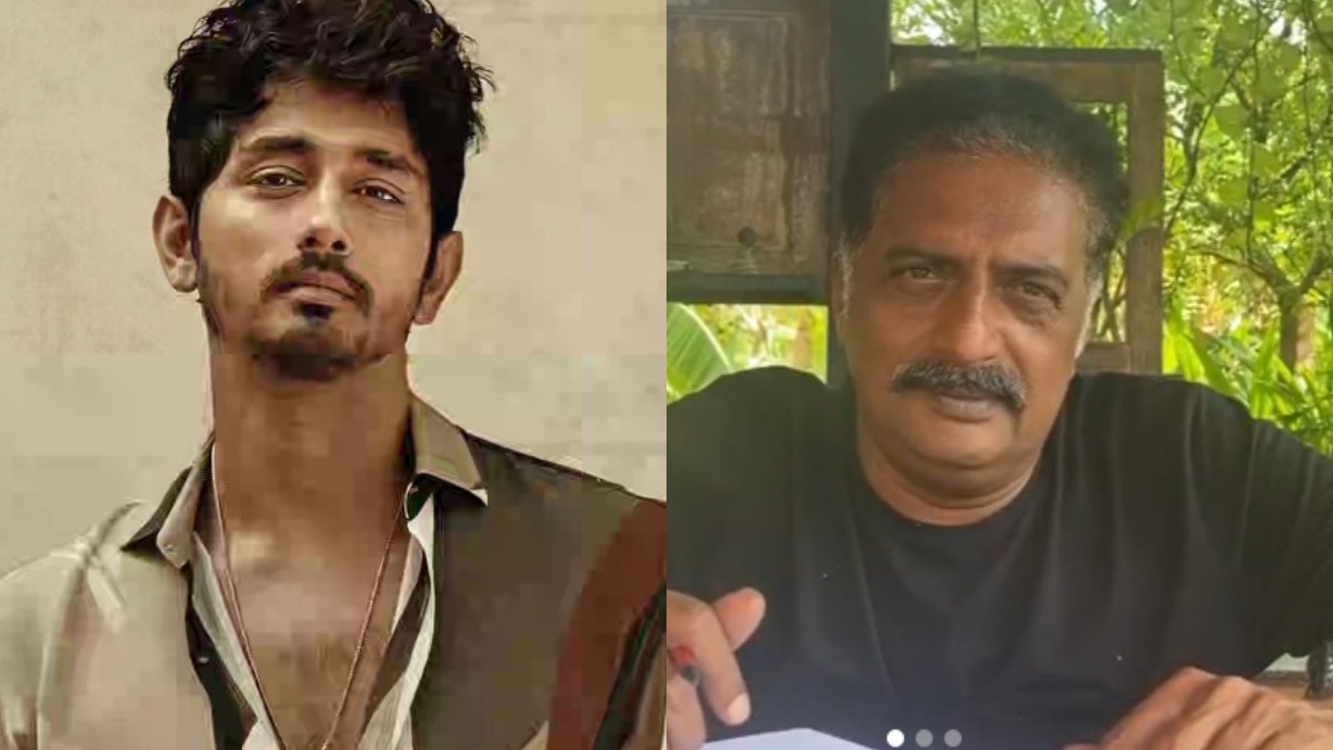 Actor Siddharth Gets Apology From Prakash Raj 'On Behalf Of Sahrudaya ...