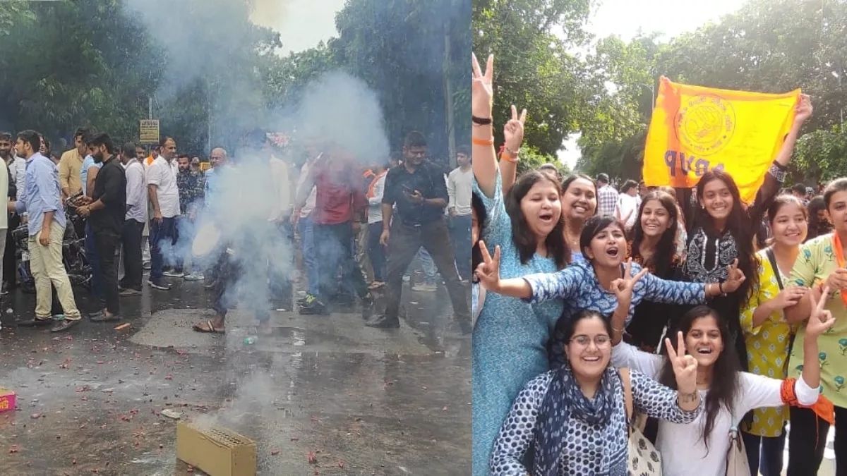 DUSU Election Results 2023 LIVE: Tushar Dedha Wins President's Post As ...