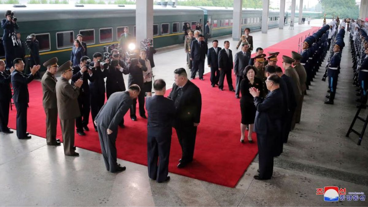 Kim Jong Un's Private Train Enters Russia For Key Moscow-Pyongyang ...