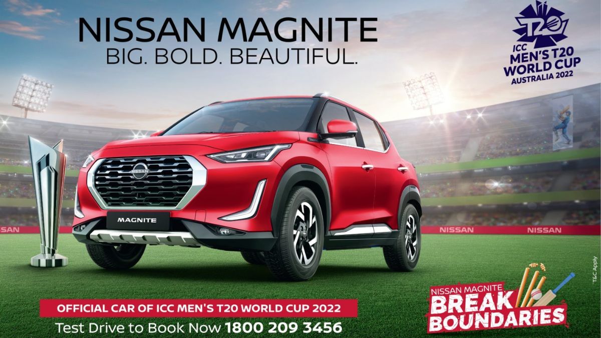 Nissan Magnite Now Official Car Of ICC Men’s Cricket World Cup 2023