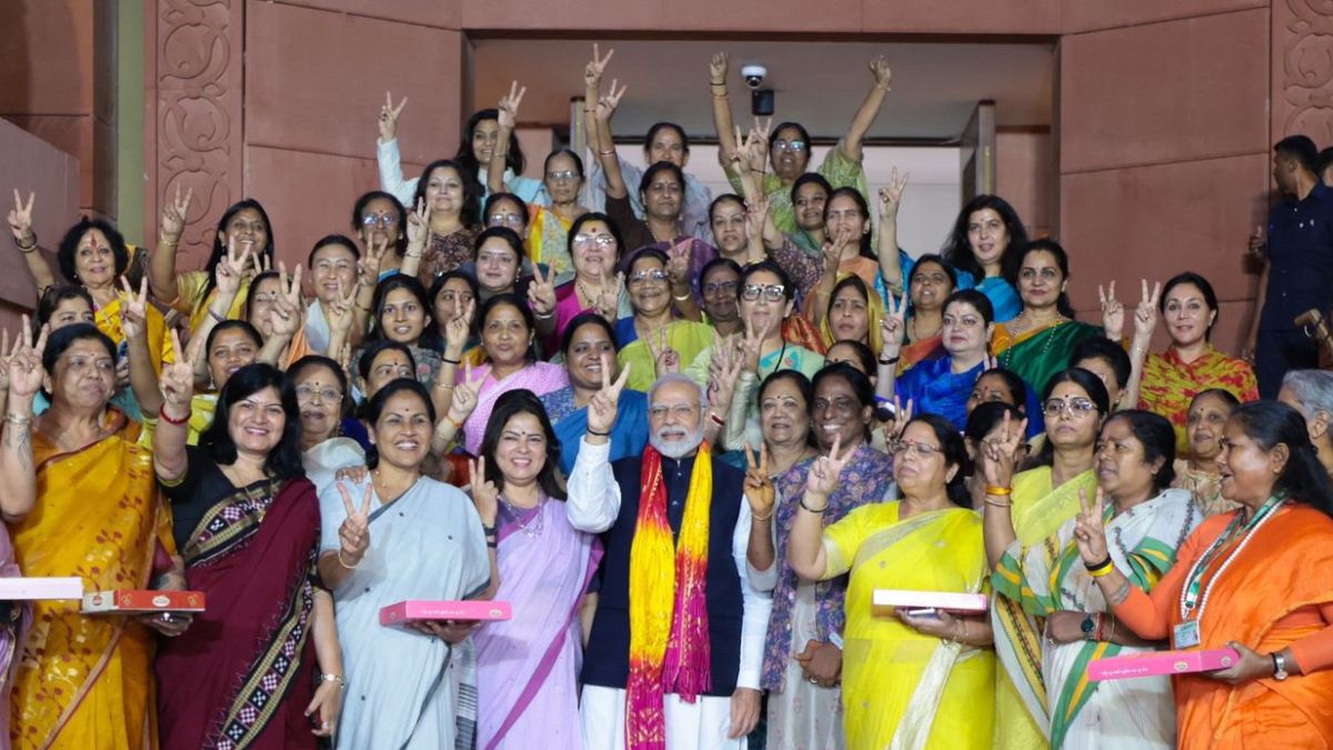 PM Modi Hails Passage Of Women's Reservation Bill In Parliament, Says ...