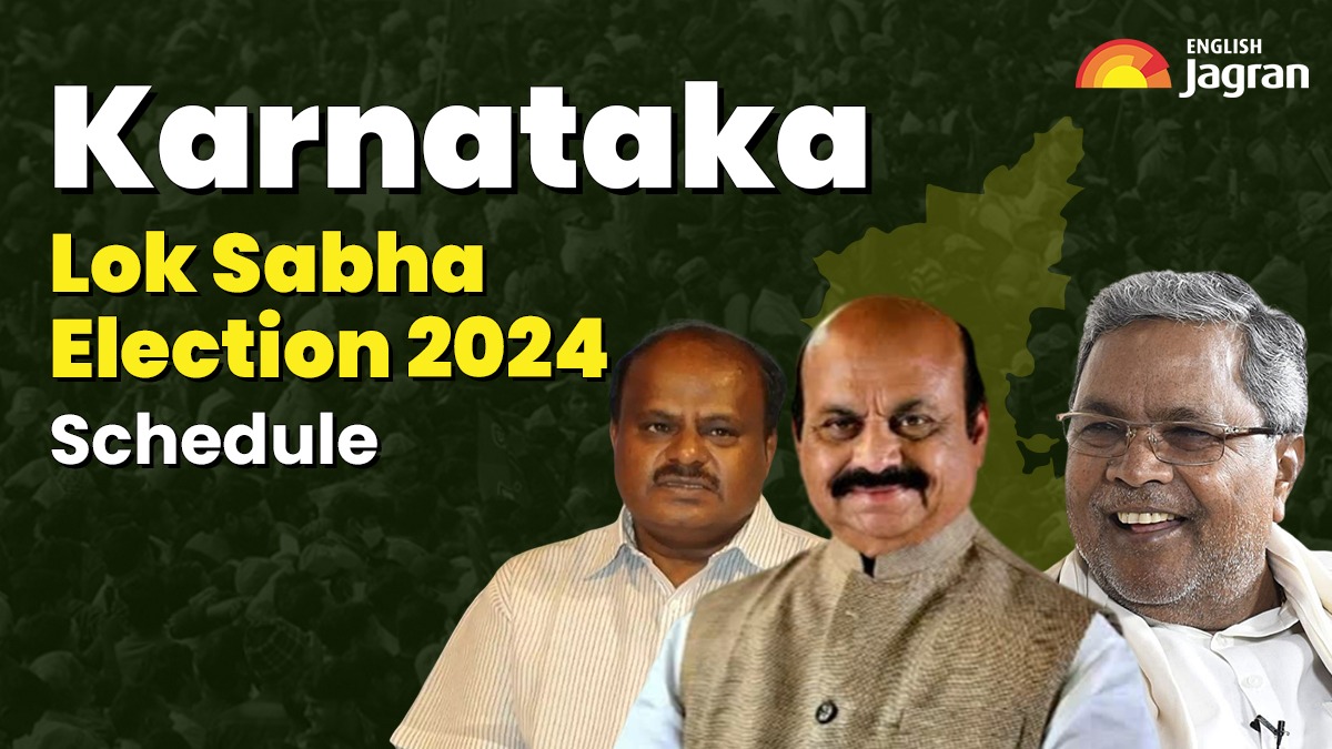 Karnataka Lok Sabha Election 2024 Dates Voting To Be Held Over Two
