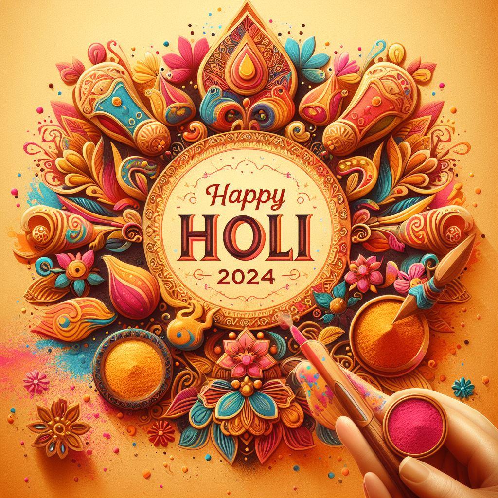 Happy Holi WhatsApp Status Images Download: Check Out Awesome AI ...