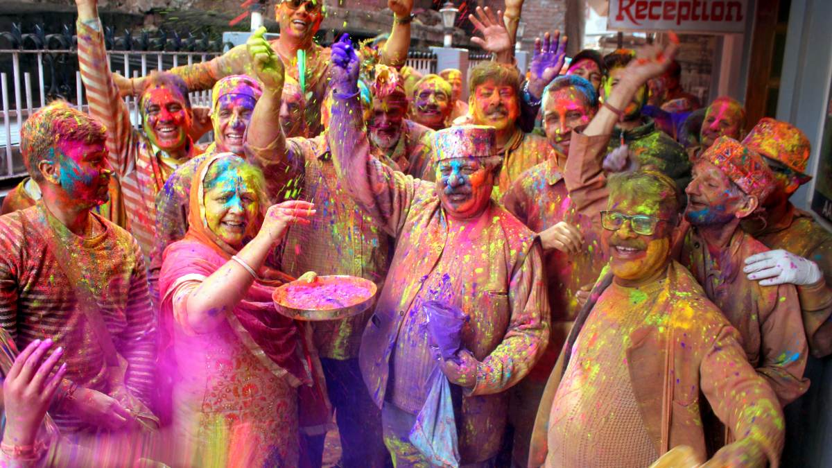Happy Holi India India Celebrates Holi, The Hindu Festival Of Colours