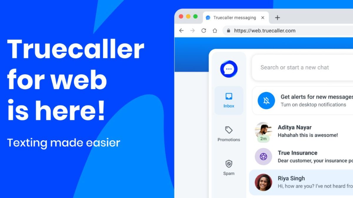 Truecaller For Web: Now Check Unknown Numbers, Messages On Your PC ...