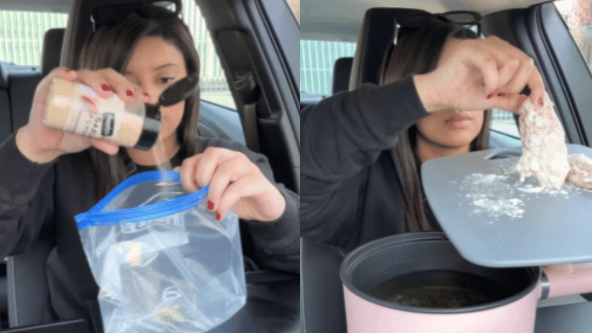 Woman Cooks Fried Chicken Inside Her Car; Concerned Netizens Question ...