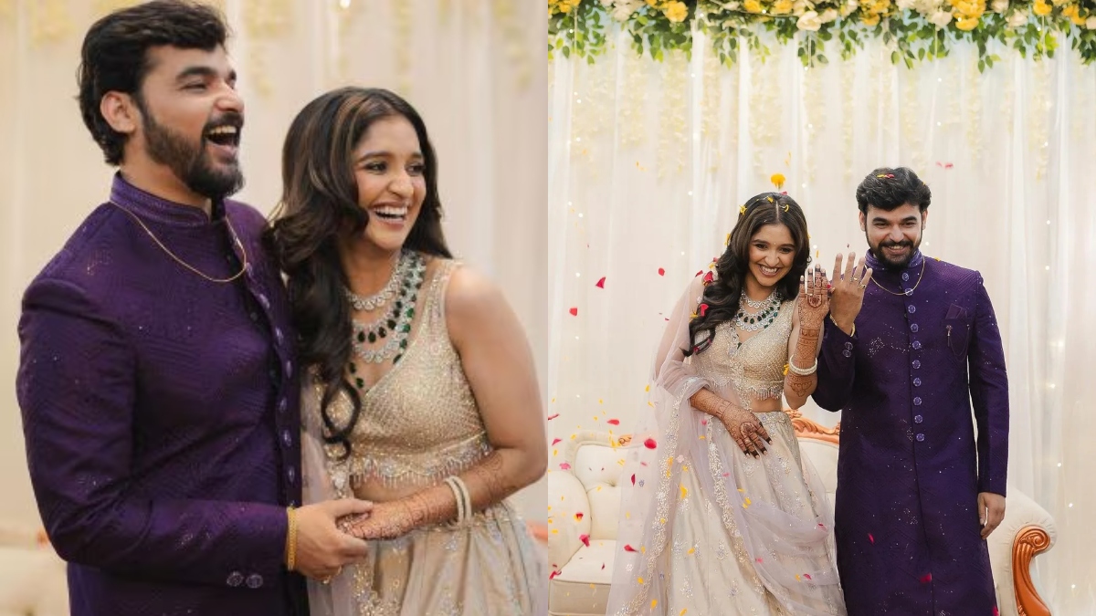 Marathi Actress Shivani Sonar Is Engaged To Rang Maza Vegla Star Ambar ...