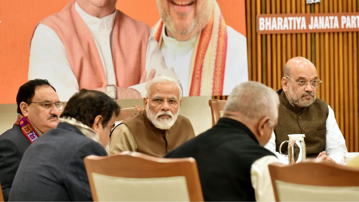 Bjp To Unveil Lok Sabha Poll Manifesto Sankalp Patra Tomorrow Pm