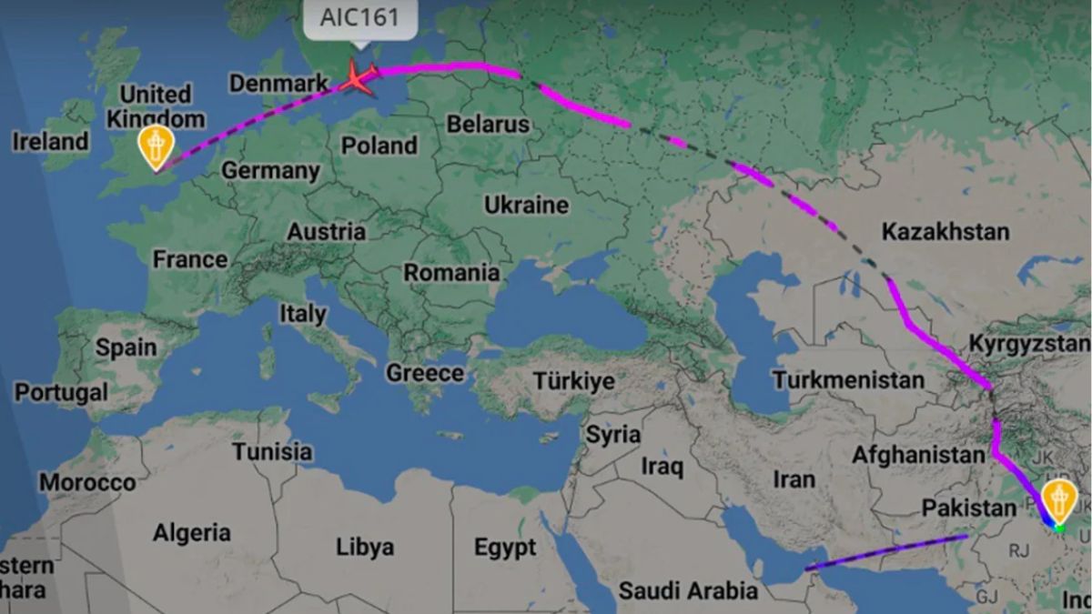 Air India And Western Airlines Alter Flight Paths, Avoid Flying Over ...