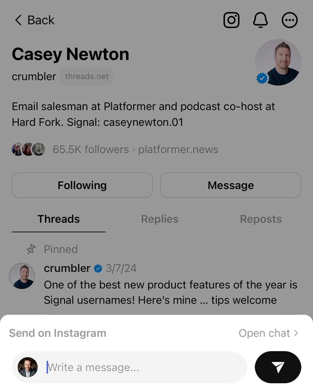 Meta Threads To Soon Let Users Send Direct Messages Using Instagram's ...